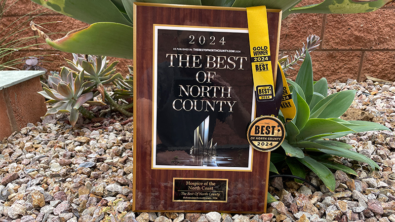 Going for the Gold! Hospice of the North Coast Receives Best of North ...